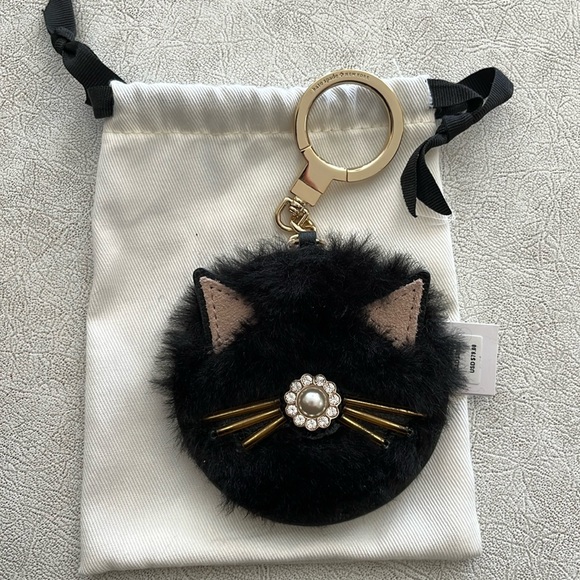 kate spade | Accessories | Kate Spade Black Cat Keychain Nwt | Poshmark